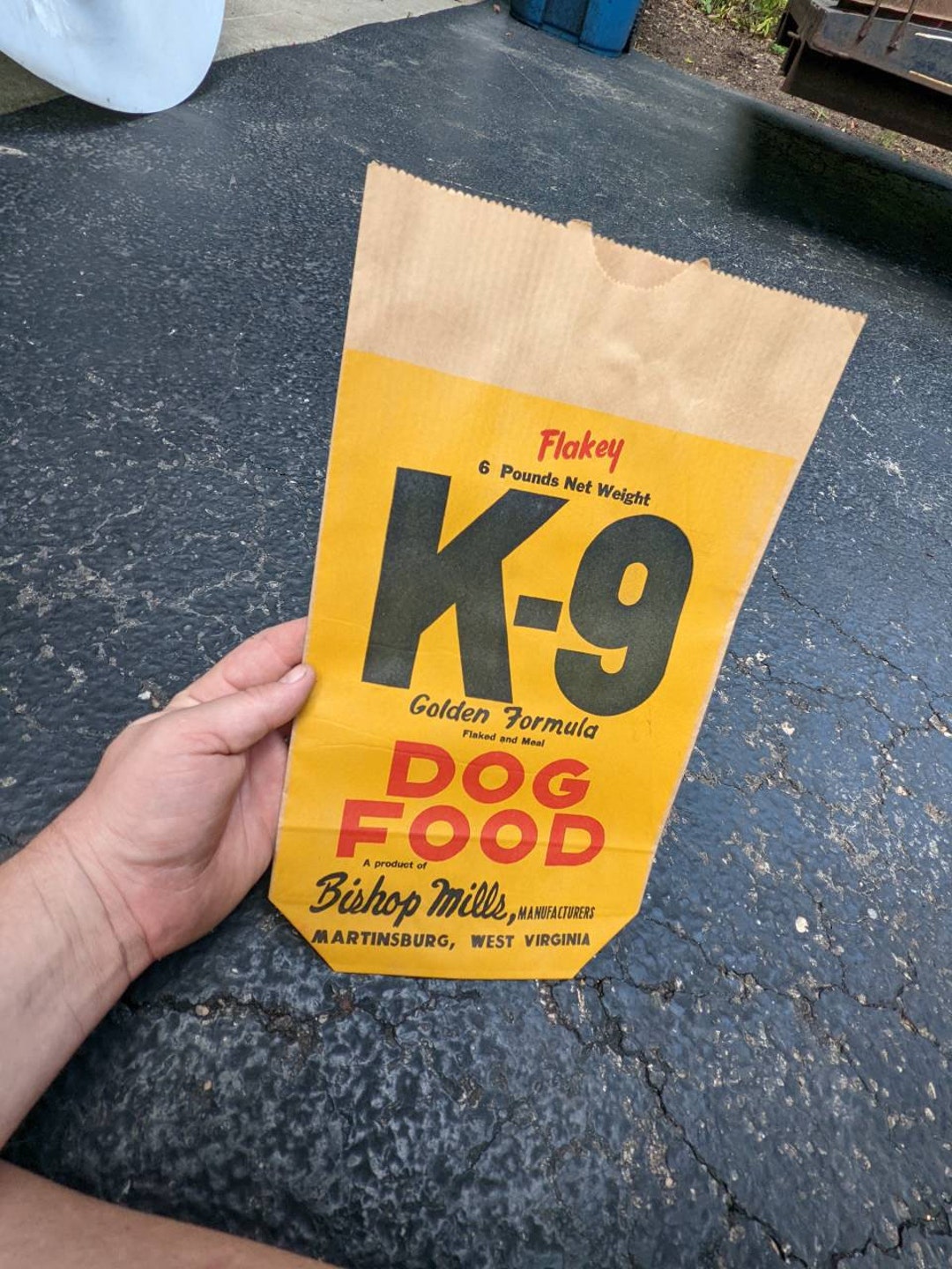 Original K-9 Golden Formula Dog Food Paper Food Sack Old - Etsy