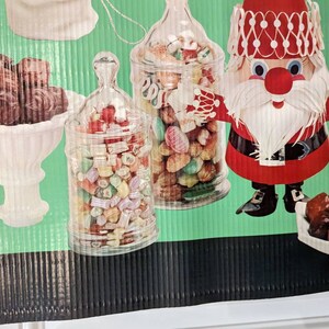 Large 1972 Brach's Candy Christmas Candy Candies Treats Display ...