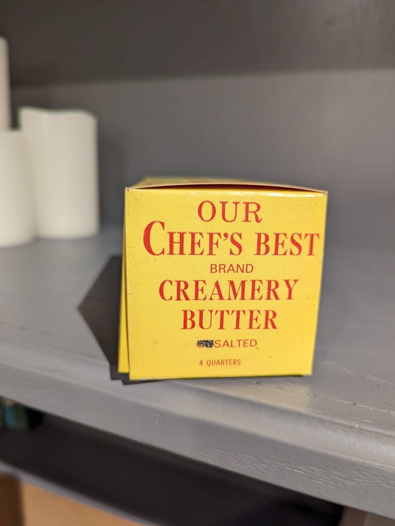 1960's/70's Chef's Best Butter Box Old & - Etsy