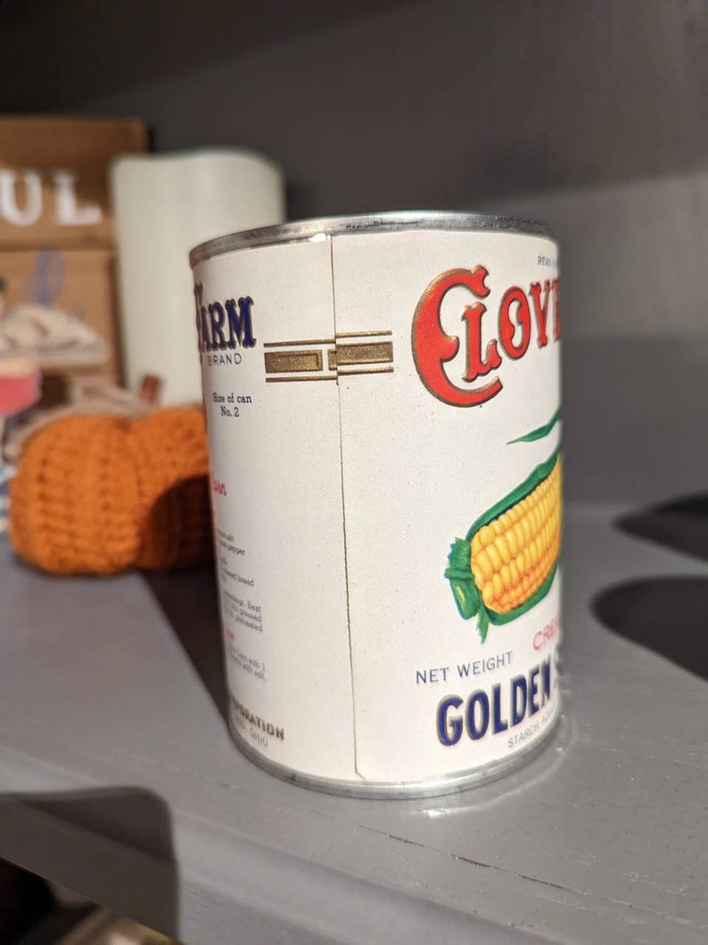 1940's Clover Farm Sweet Corn Can Label on Can Kitchen Products ...