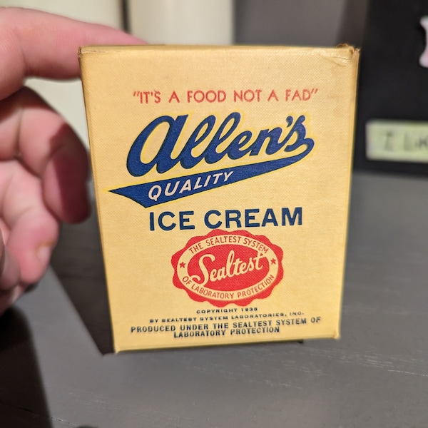 Sealtest Ice Cream - Etsy