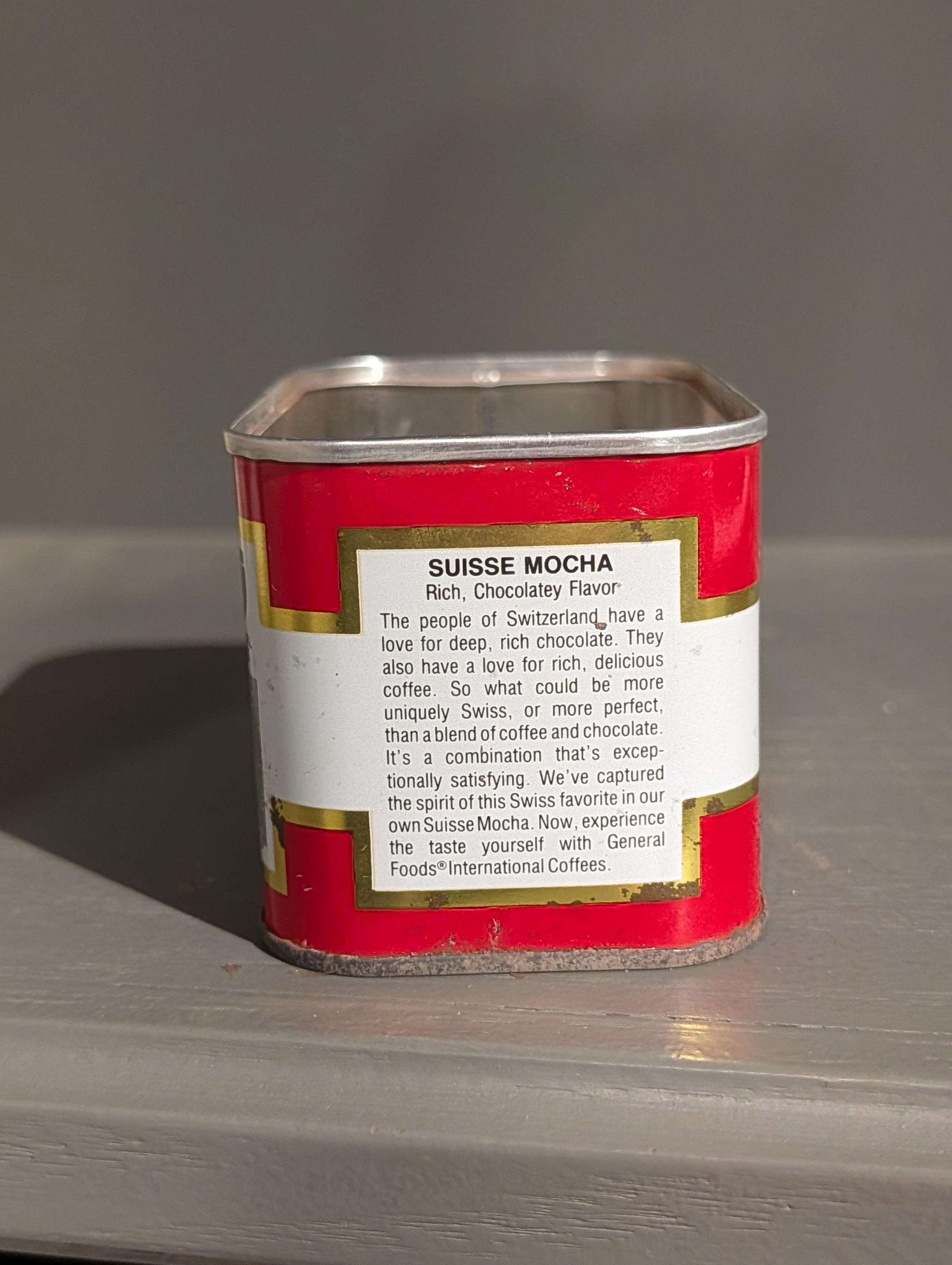 1980s General Foods International Coffee Can Suisse Mocha - Old ...