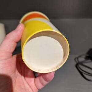 1960s Waxed Drink Cup Box- Old Dixie Cups - Original Dated 1967 - 22 Oz ...