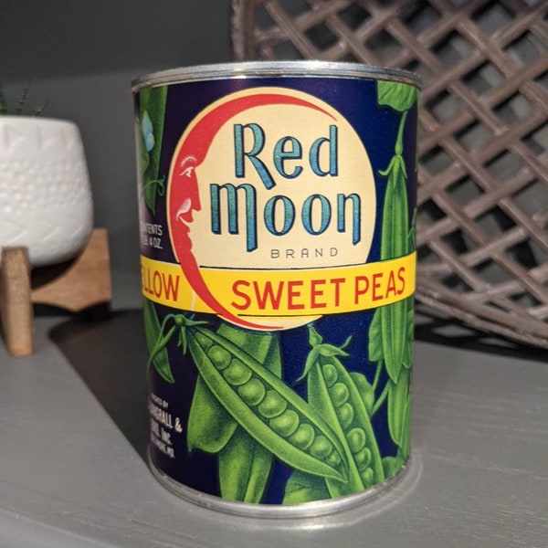 Vintage Sweet Pea Can Label - Etsy