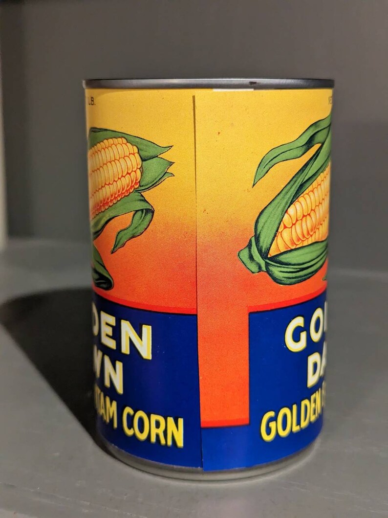 1940's Golden Dawn Corn Can Label on Can Original Vintage - Etsy