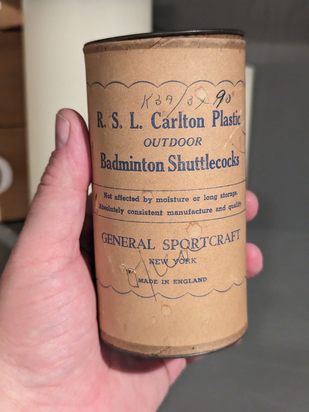 Original 1940's R S L Shuttle Cocks - Vintage Sporting Goods General ...