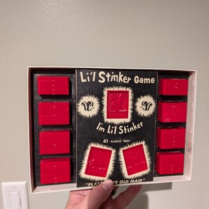 Original 1950s Lil Stinker Game - Like Old Maid - Mid Century Game ...