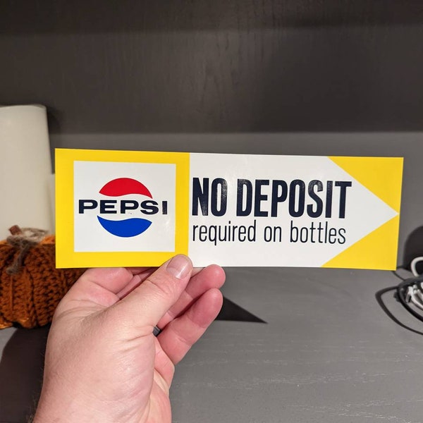 Old Pepsi Cola Sign - Etsy