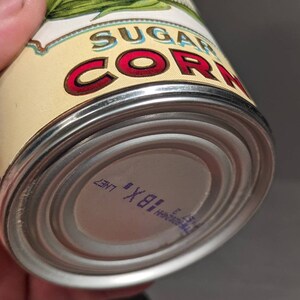 1930's Iowa Cream Sugar Corn Can Label on Can Original Vintage, Center ...