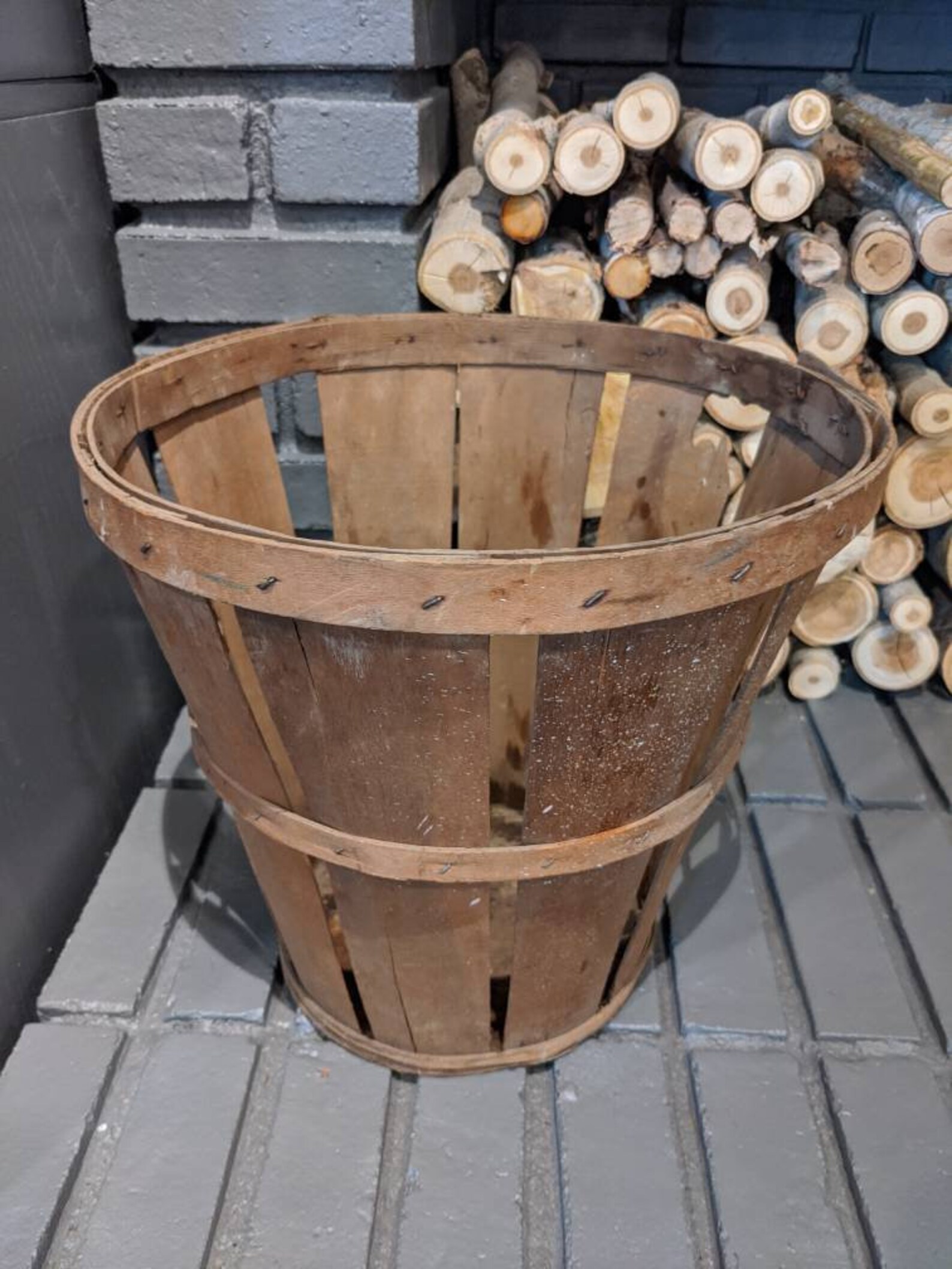 Old & Original 1920's Orchard Fruit and Vegetables Baskets | Etsy