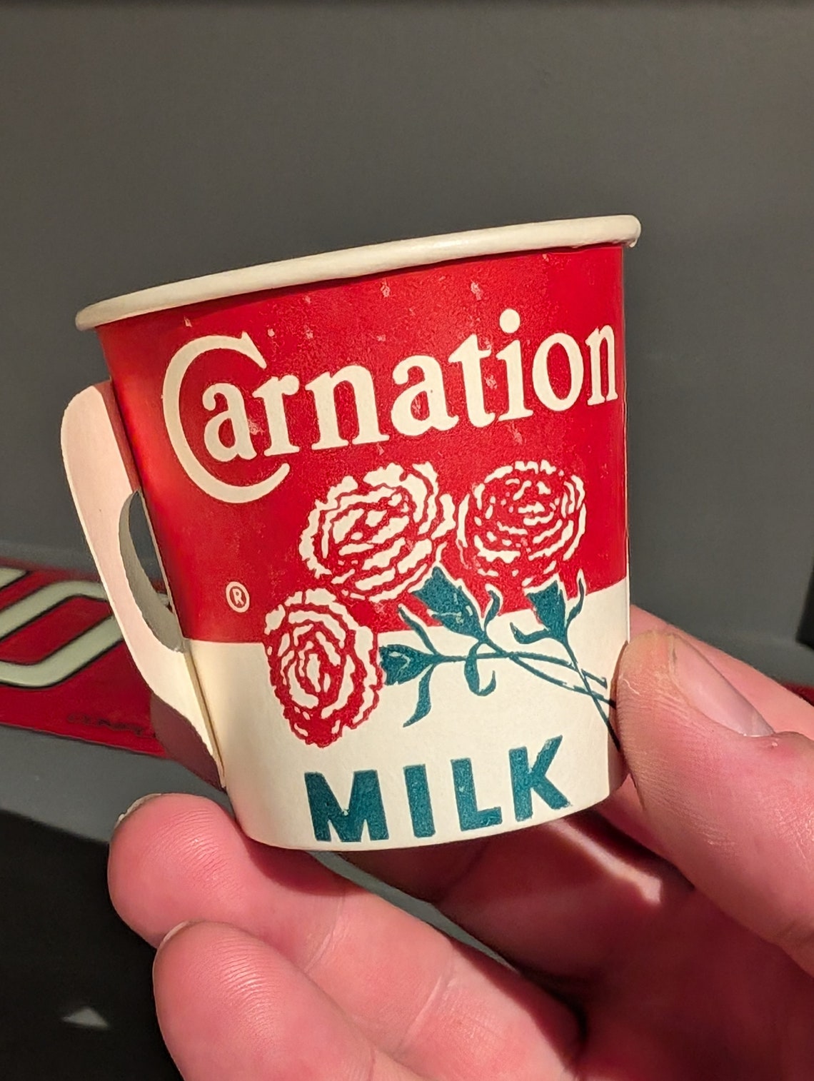 NOS 1950s 60s Carnation Milk Cup - Dixie Cup Brand - Old & Original ...