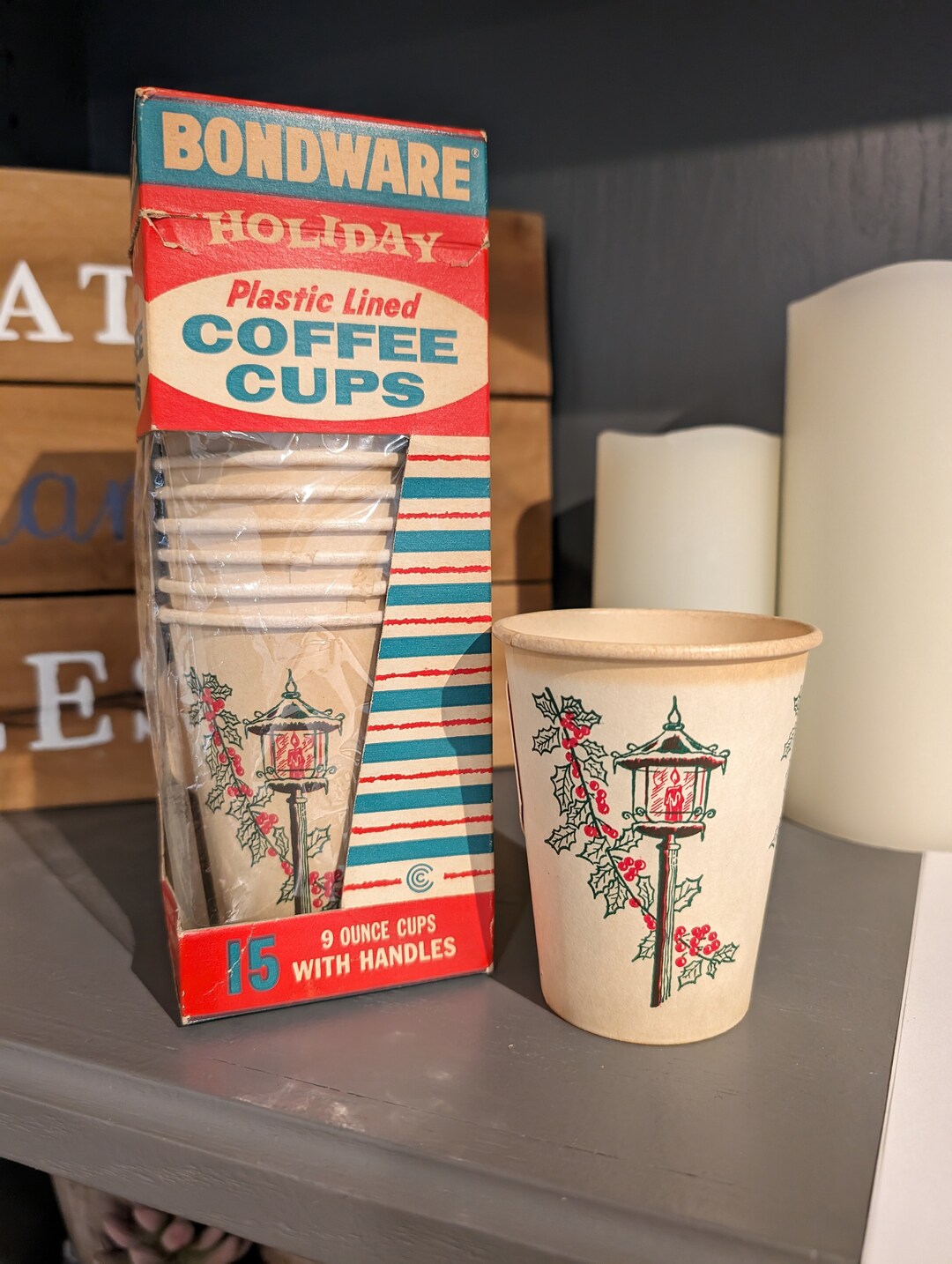 NOS 1950s 60's Bondware Brand -like Dixie Cups - Old & Original Paper ...