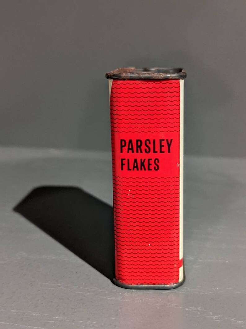 1960s Old & Original Franks Parsley Flakes Spice Seasoning Metal Spice ...
