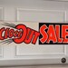 Original 1940s Closeout Sale Shop Sign Vintage Sign Poster - Etsy