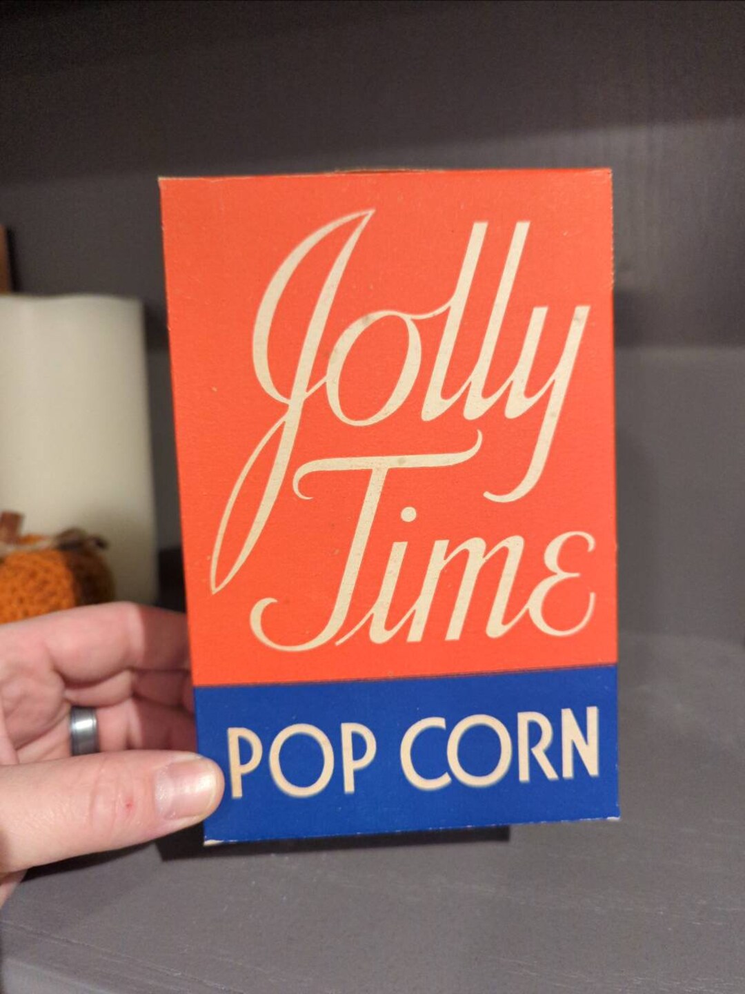 Small Vintage 1939 Jolly Time Pop Corn Box- Old - Original American Pop ...