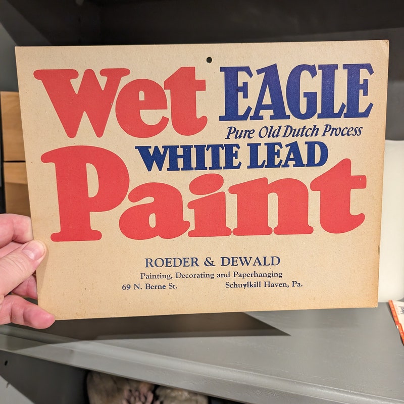 White Lead Paint - Etsy