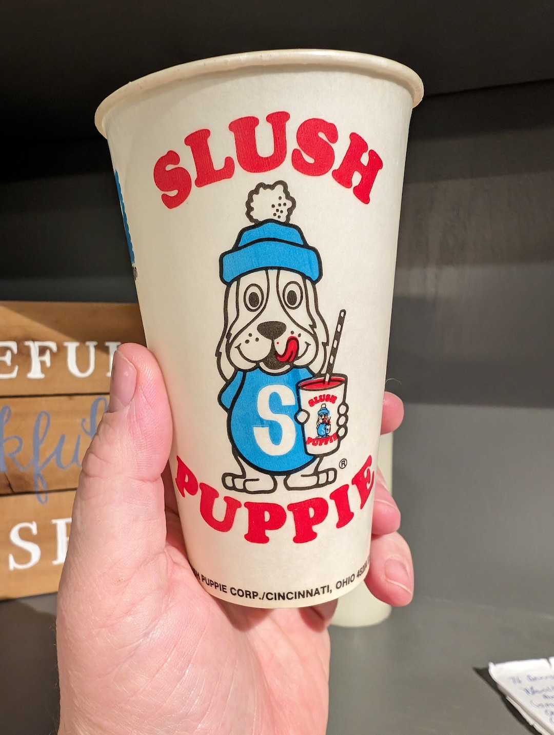Circa 1970s NOS Slush Puppies Waxed Soda Cup - Old & Original - Etsy