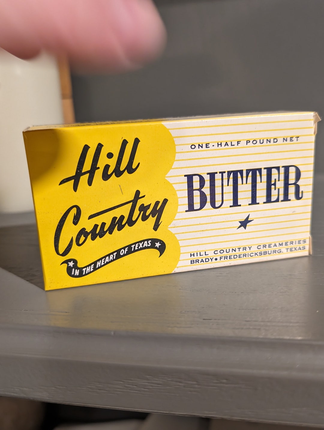 1960's Hill Country Butter Box - Fredericksburg, Texas - Old & Original ...