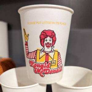 Lot of 3: NOS 1990's Ronald Mcdonald Cup - Mcdonald's American Can ...