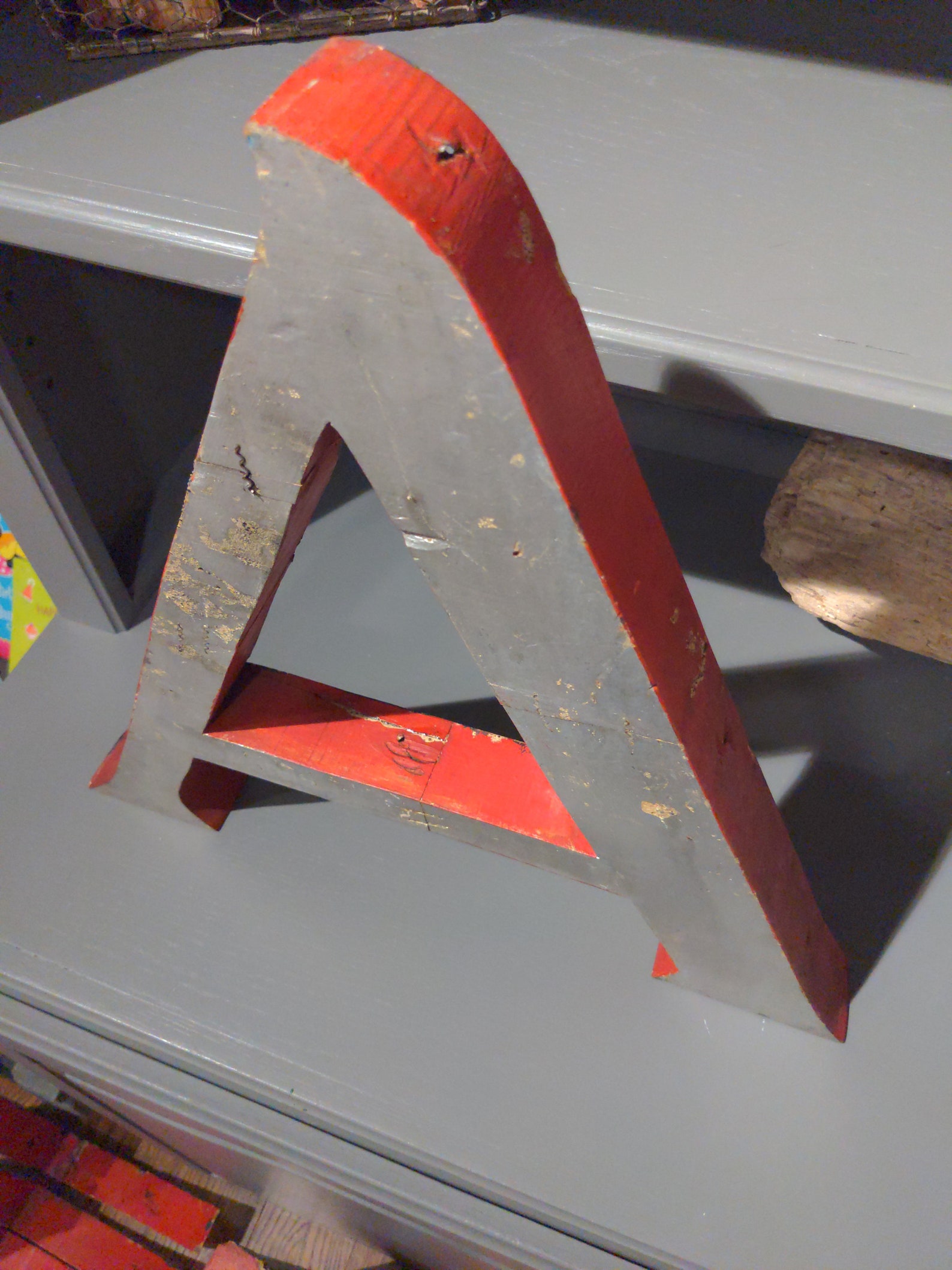 Large 18 A 1920's Billboard Letter Vintage Wood Sign | Etsy