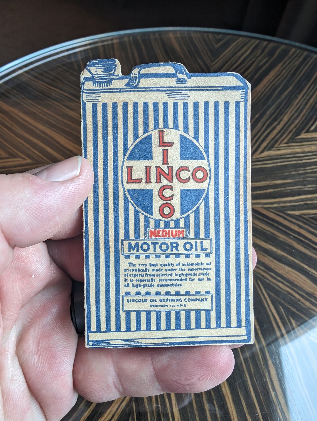 1920s Linco Oil Can Needle Book Ohio Oil Company Old & Original ...