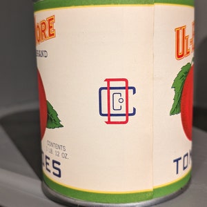 1930s 40s Ul-eat-more Tomatoes Can Label on Can Original Vintage Diegel ...