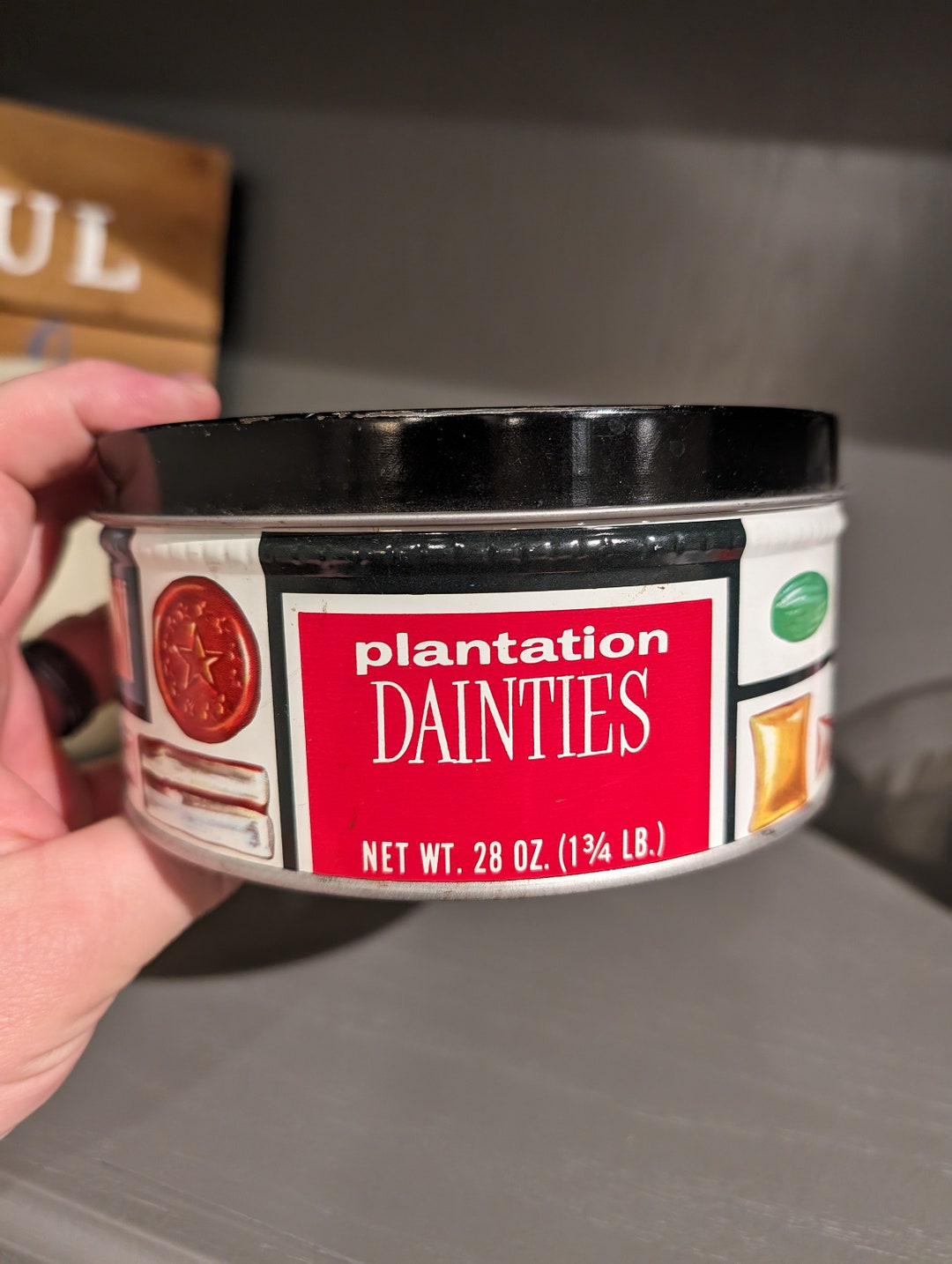 1960's Plantation Danties Candies Can - Old & Original Tin From ...
