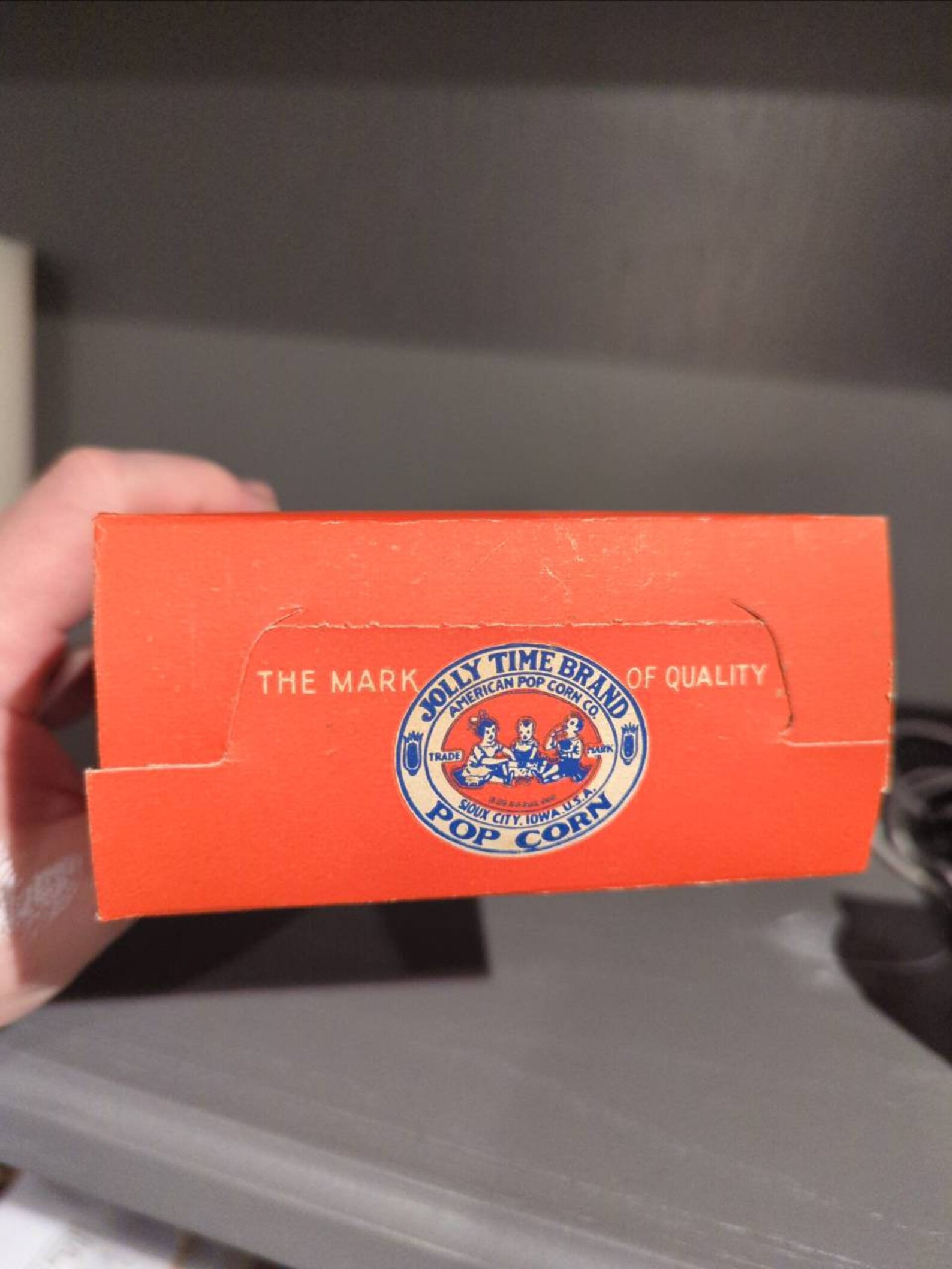 Small Vintage 1939 Jolly Time Pop Corn Box- Old - Original American Pop ...