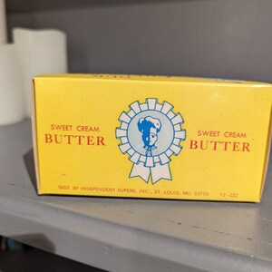 1960's/70's Chef's Best Butter Box - Old & Original Kitchen Country ...