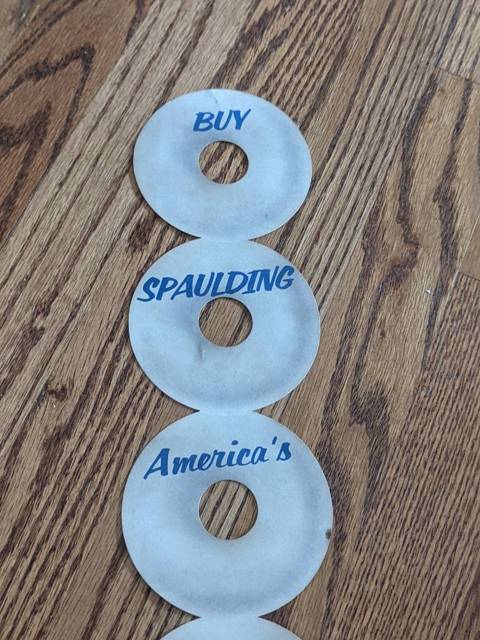 Original 1940's Spaulding Krullers Donuts Front Door Sign - Etsy