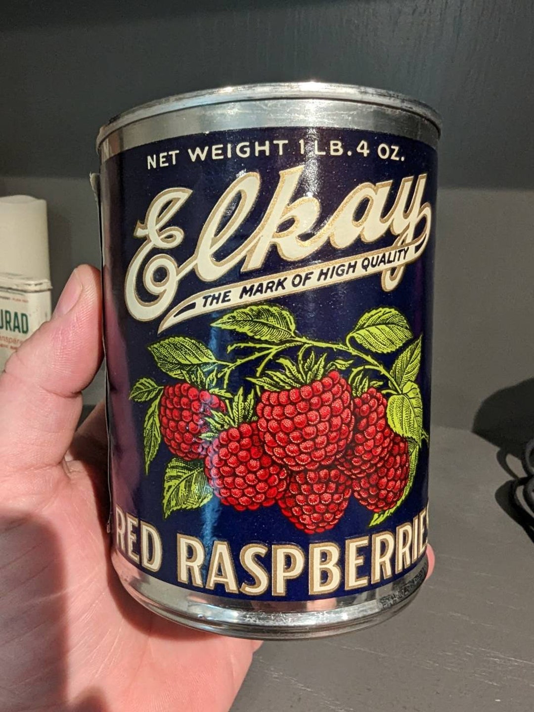 1920's Elkay Red Raspberries Can Label on Can Original Vintage - Etsy
