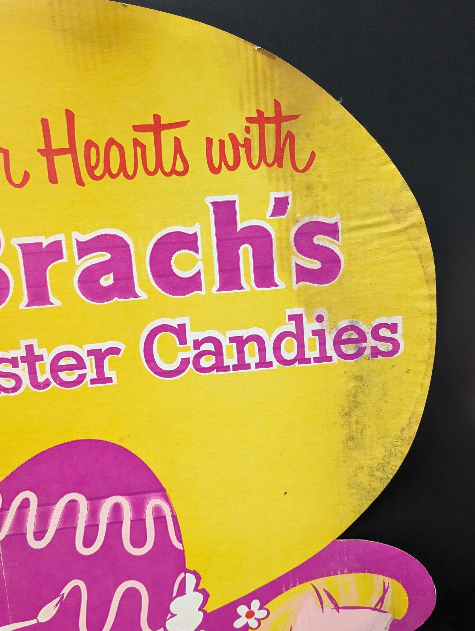LARGE 1960s Win Their Hearts Brach's Candy Easter Candy Candies Treats ...