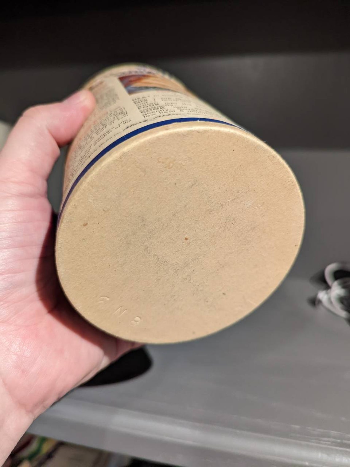 1950s Quacker Oats Oatmeal Container White Corn Meal - Larger Size ...