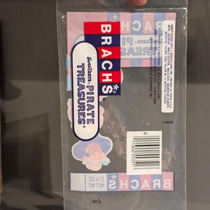 1960s Brach's Candy Pirate Treasures NOS Plastic Bags - Old & Original ...