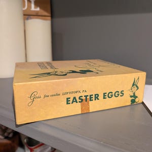 1950s Goss Fine Candies Candy Easter Eggs Candy Candies Original Candy ...