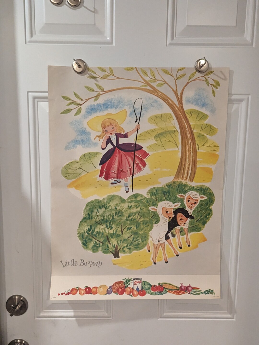 Large 1960s 70s Libby's Canned Food Store Poster Little - Etsy