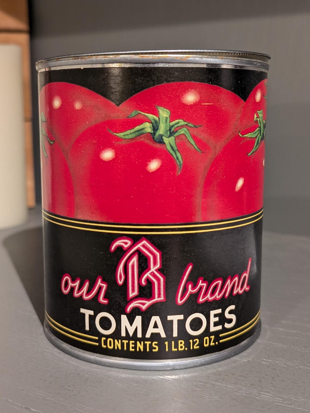 1940s Our Brand Tomatoes Can Label on Can Original Vintage Baltimore ...