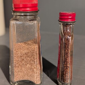 1960s Old & Original Mccormick Glass Bottle Spices CHOICE Celery Salt ...