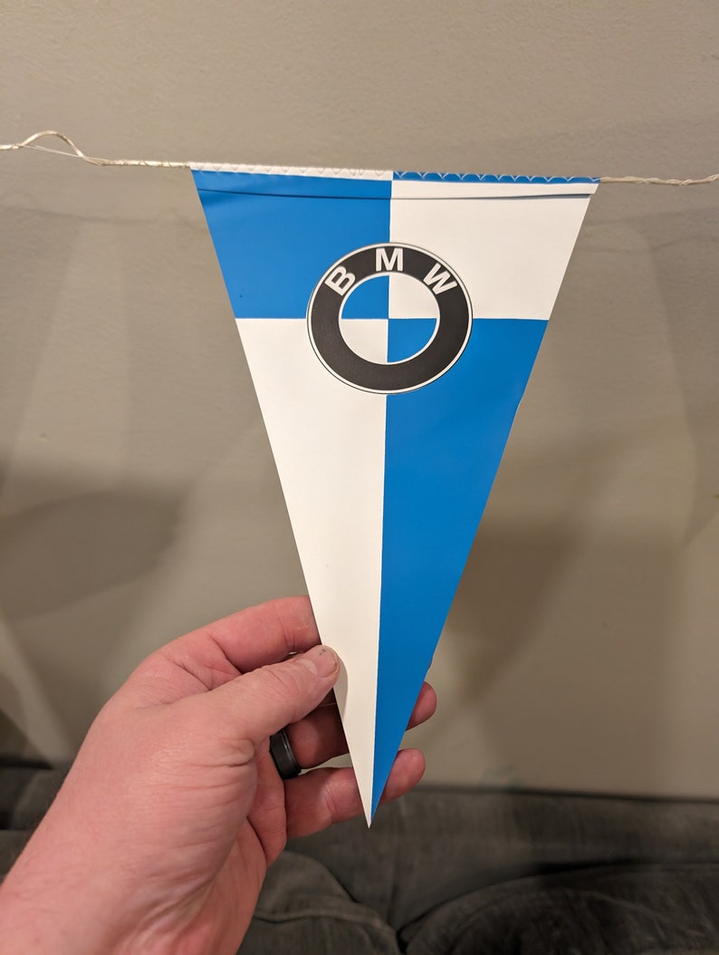 1960's 70s 80s BMW Car Dealership Display Flags Gas Station Banner Flag ...