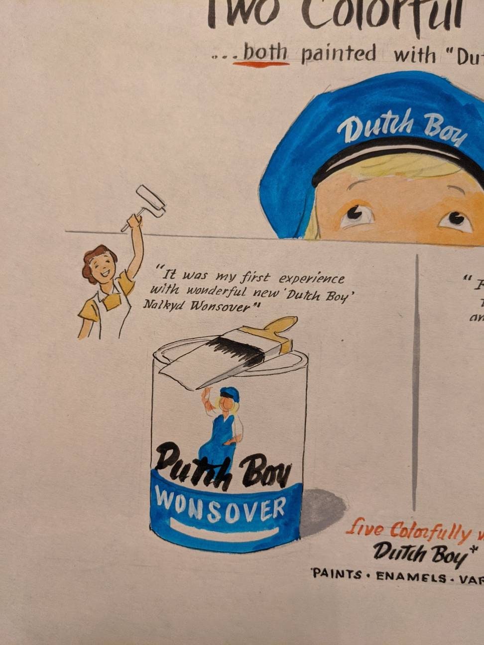 Vintage Dutch Boy Paint