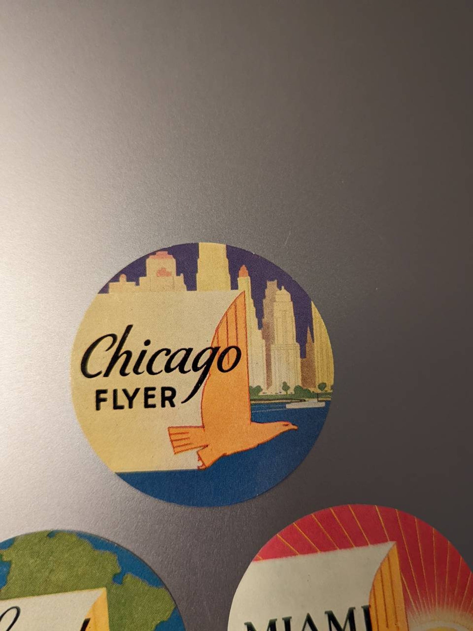 1940's PAA Pan American Airways System Gummed Label - Etsy