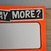 1960's Why Pay More? Retail Store/ Grocery Store Display Price Sign ...