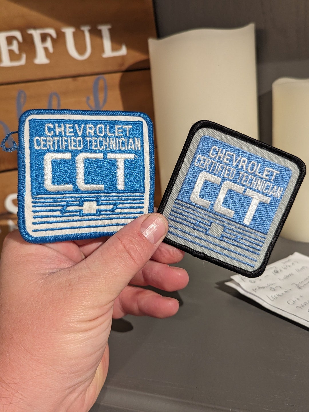 NOS 1990's Chevrolet Certified Technician Patch General Motors - Etsy