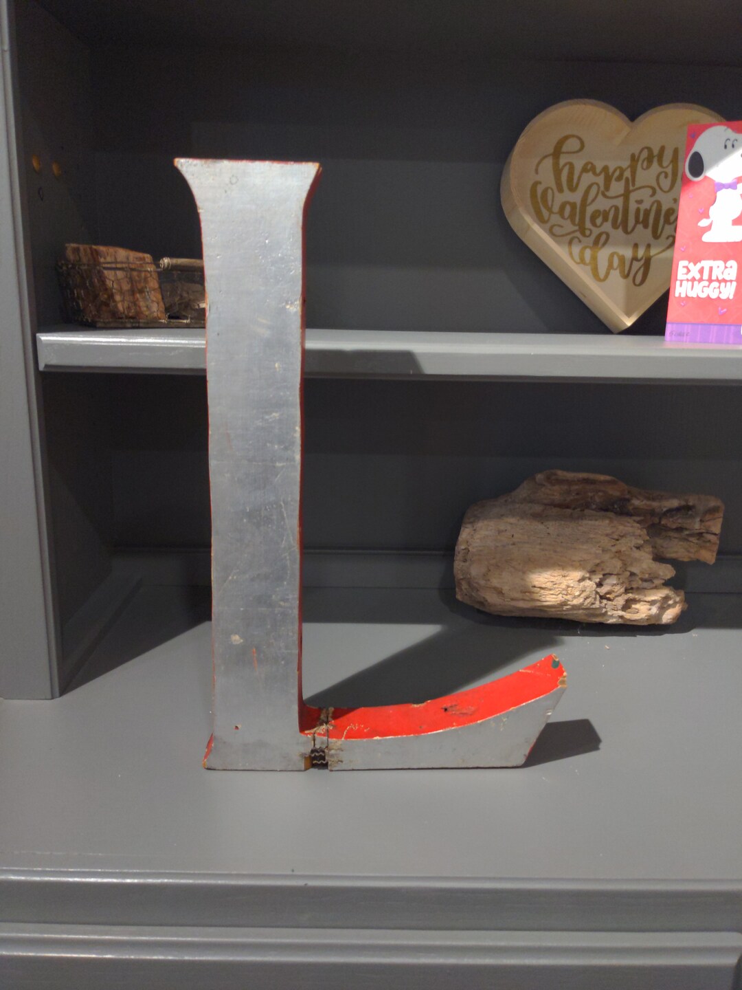 Large 18 L 1920's Billboard Letter Vintage Wood Sign Old and Original ...