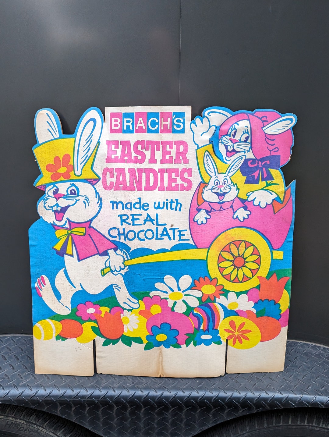 LARGE 1960s Real Chocolate Brach's Candy Easter Candy Candies Treats ...