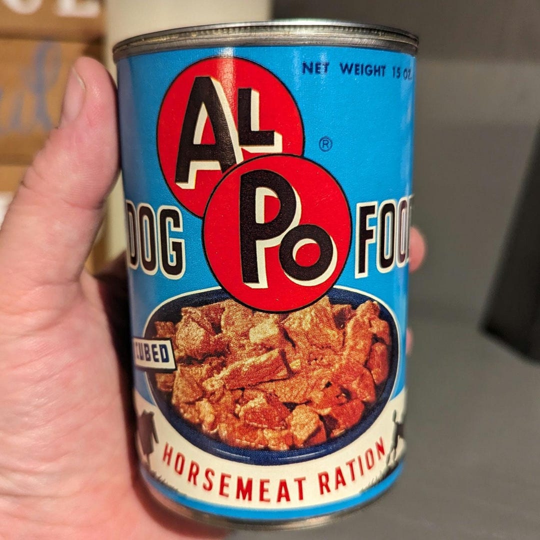 1950's ALPO Dog Food Can Label on Can -allen Products - Pennsylvania - Etsy