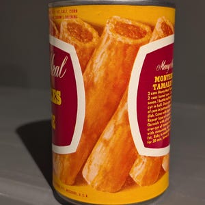 1950's Merry Meal Tamales With Sauce Can Label on Can - Original ...