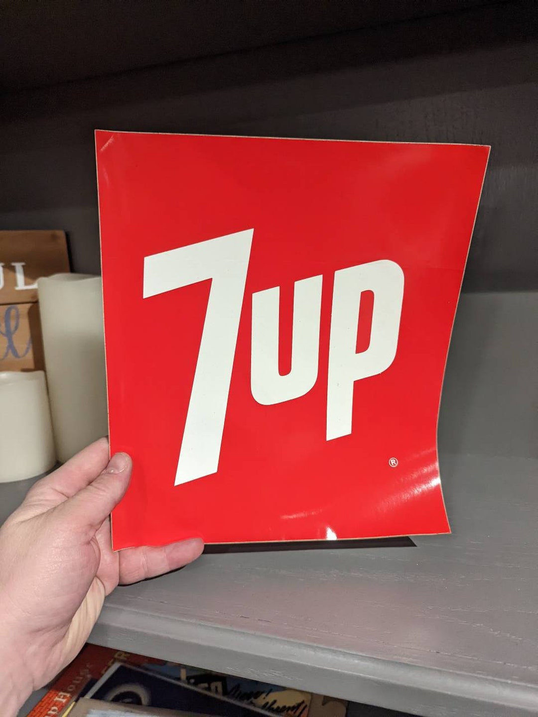 NOS 1978 7up Sign Decal Sicker Unused - 7up Brand - Etsy
