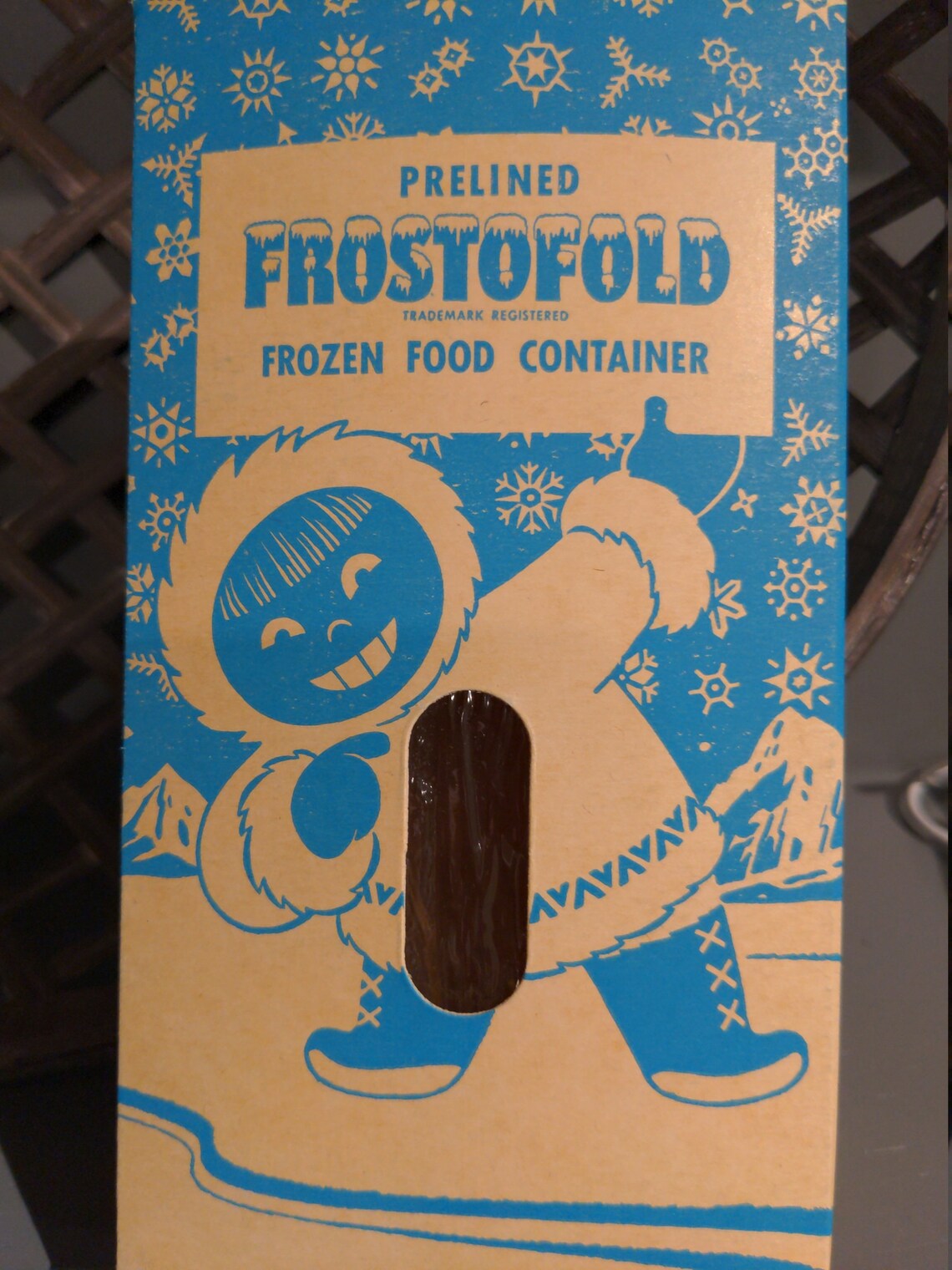 1940's Eskimo Frostofold Freezer Box Frozen Food Canning | Etsy