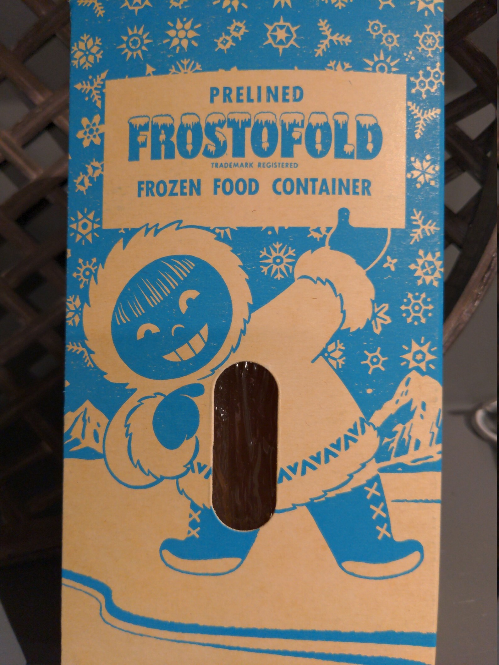 1940's Eskimo Frostofold Freezer Box Frozen Food Canning | Etsy